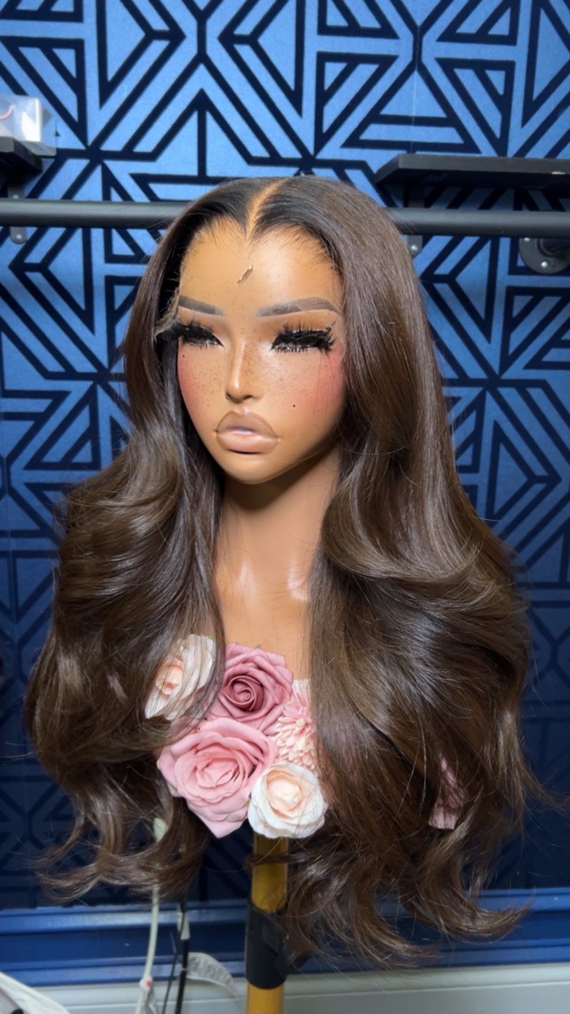 AVAILABLE to ship now (Raw Filipino 24” 7x7 Hd closure wig Brown color ...